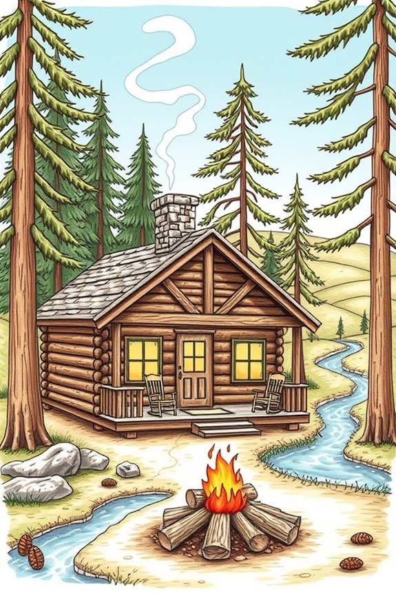 12 Inspiring Cabin Drawing Ideas You’ll Love to Explore ...