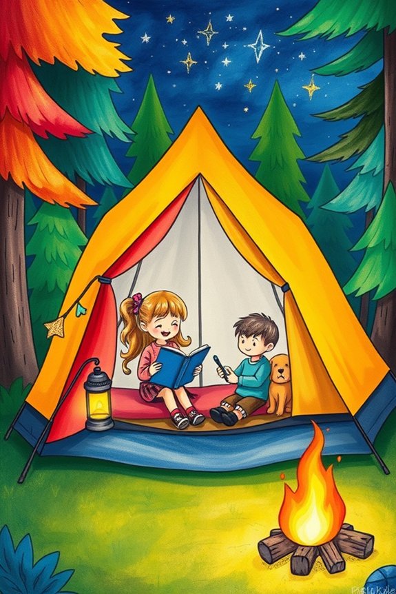 12 Creative Tent Drawing Ideas to Inspire Your Art - jerwoodvisualarts.org