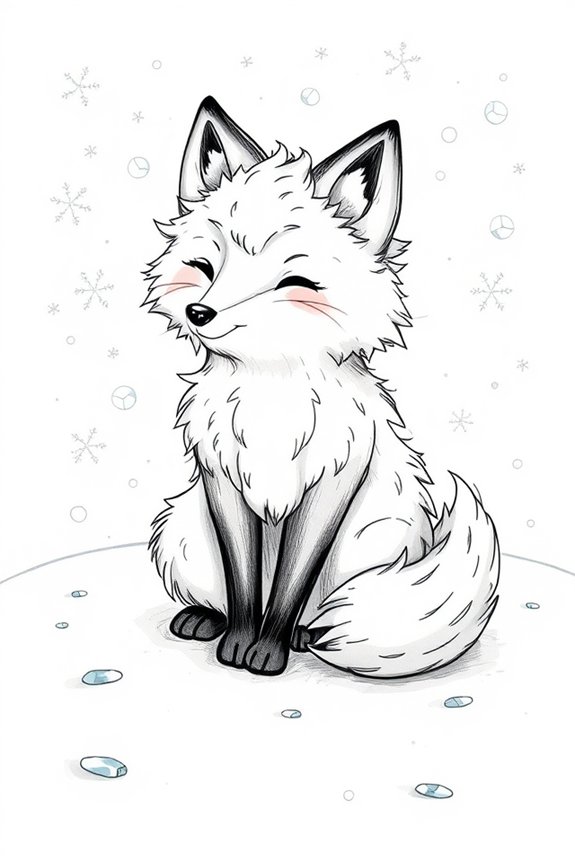 Inspire Your Art: 12 Arctic Fox Drawing Ideas to Try ...