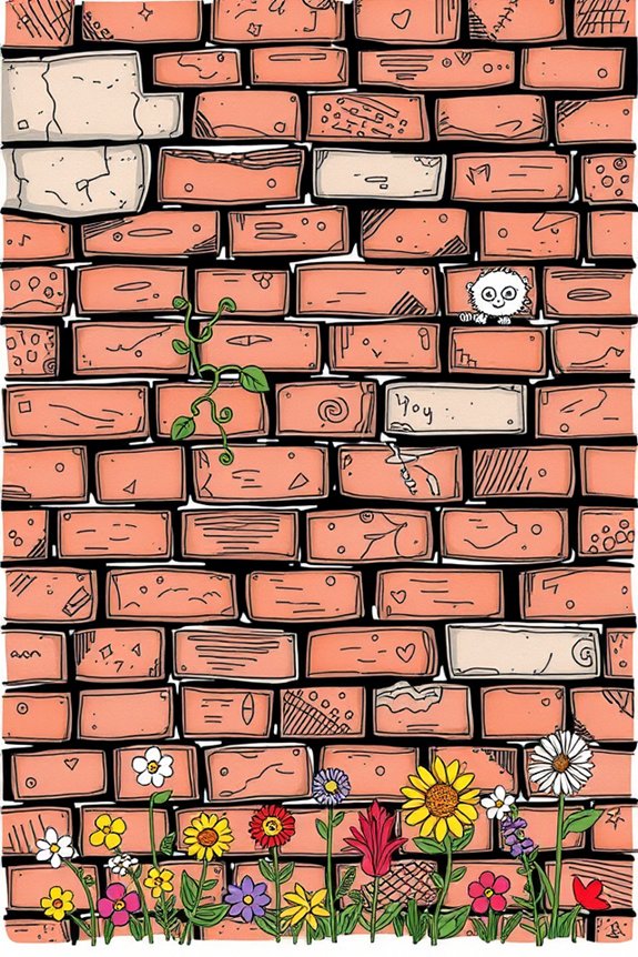 12 Inspiring Brick Wall Drawing Ideas You'll Love - jerwoodvisualarts.org