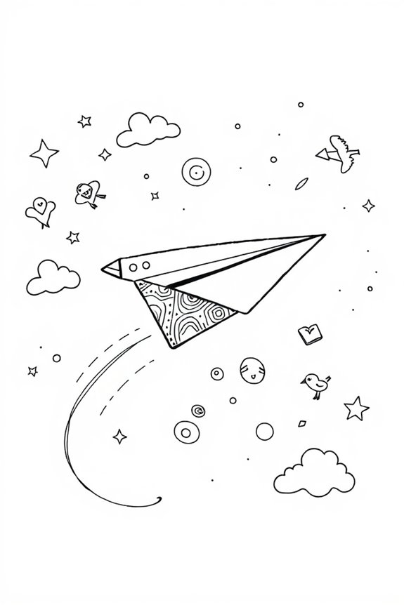 12 Creative Paper Airplane Drawing Ideas to Inspire You ...