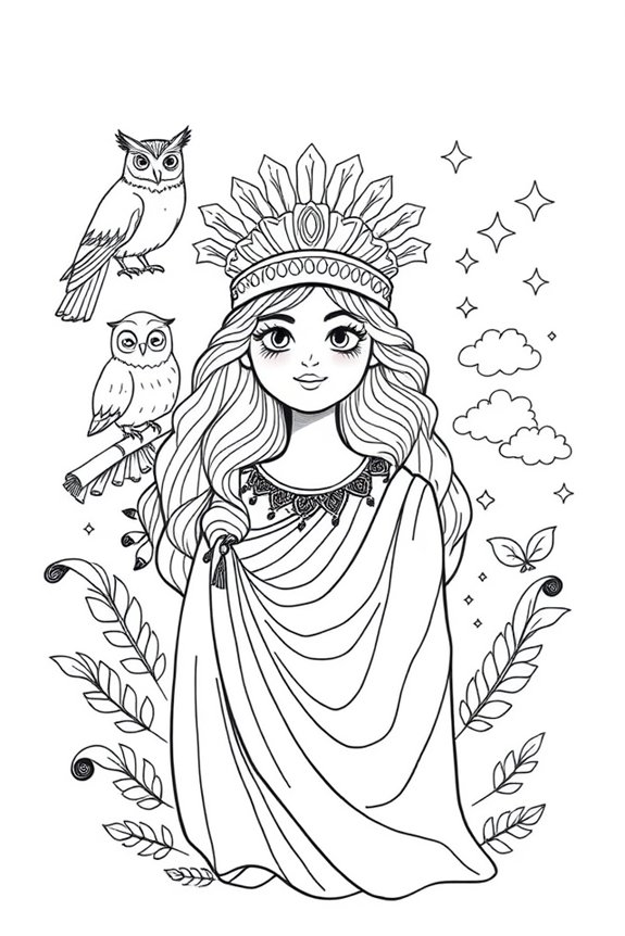 12 Inspiring Athena Drawing Ideas to Spark Your Creativity ...