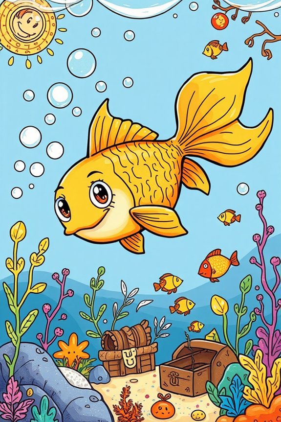 12 Creative Goldfish Drawing Ideas to Inspire Your Art ...