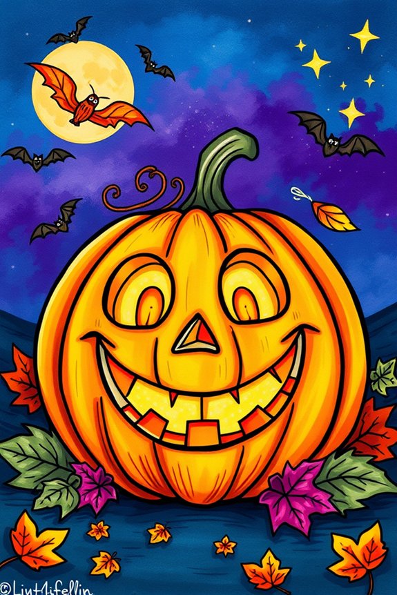 12 Creative Jack O' Lantern Drawing Ideas for Halloween Fun ...