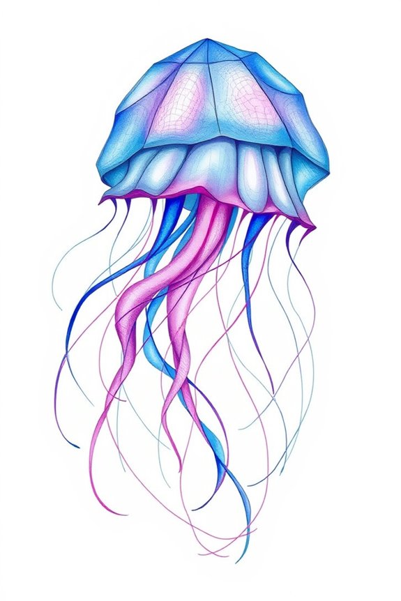 12 Stunning Jelly Fish Drawing Ideas to Inspire You - jerwoodvisualarts.org