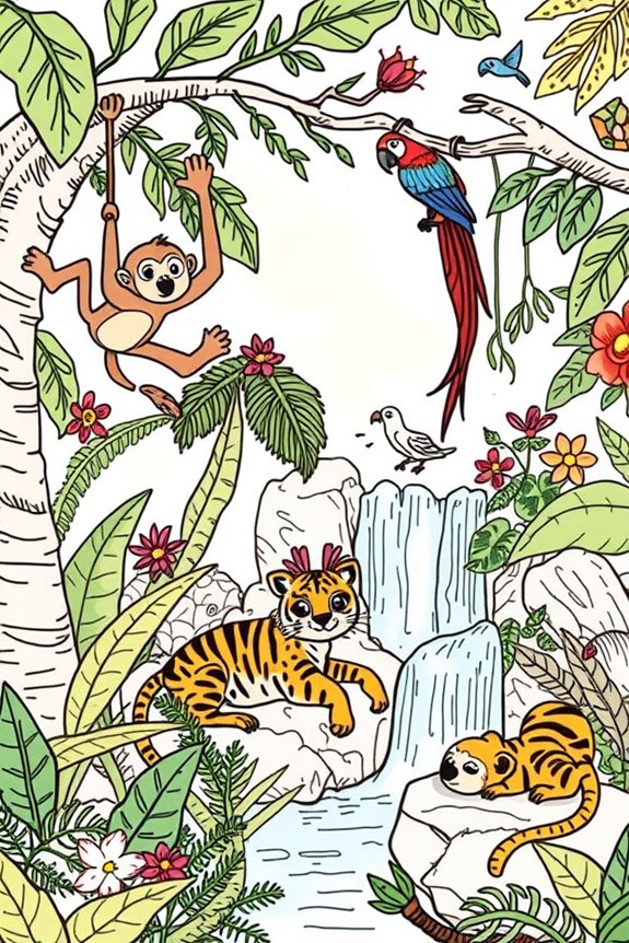 12 Inspiring Jungle Drawing Ideas to Spark Your Creativity ...