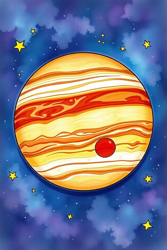 12 Creative Jupiter Drawing Ideas to Inspire Your Artwork ...