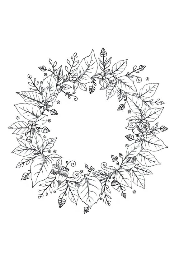 12 Stunning Wreath Drawing Ideas to Inspire Your Creativity ...