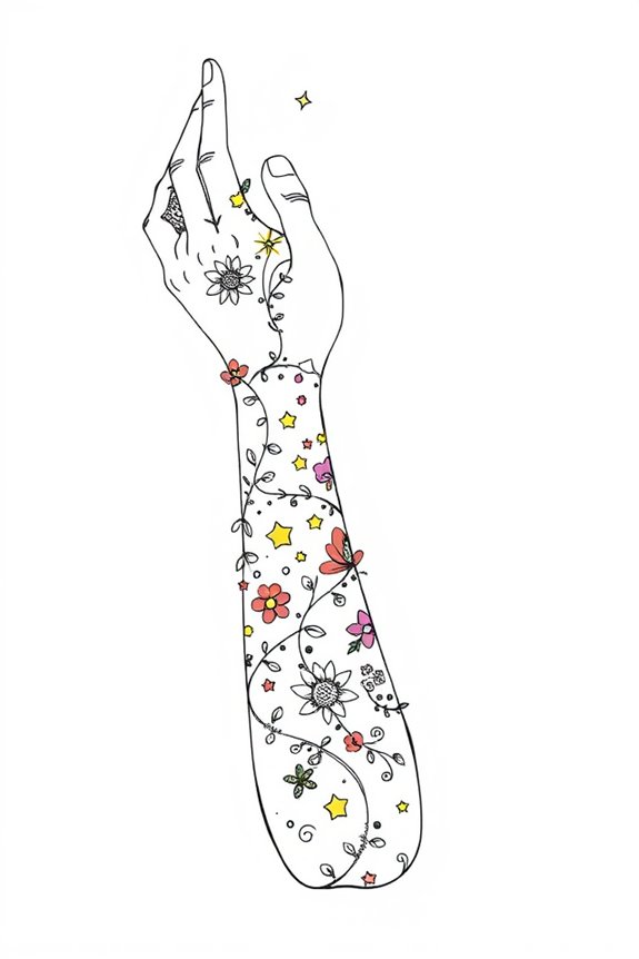 12 Unique Arm Drawing Ideas to Inspire Your Creativity ...