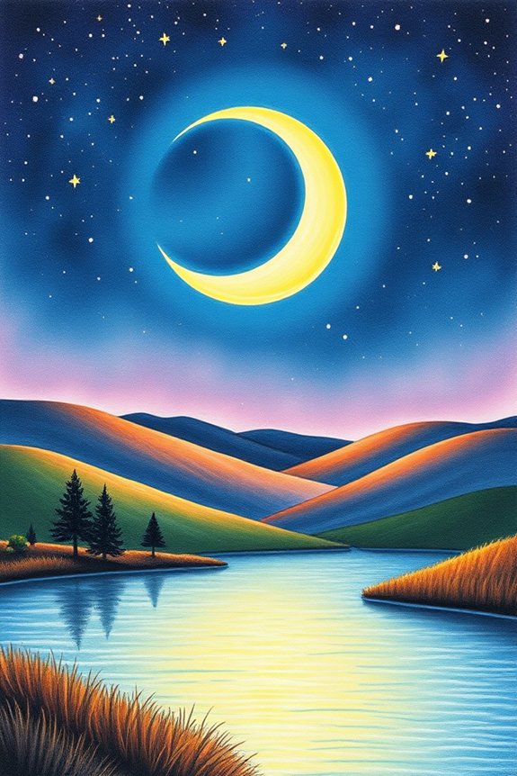 12 Stunning Crescent Moon Drawing Ideas to Inspire You ...