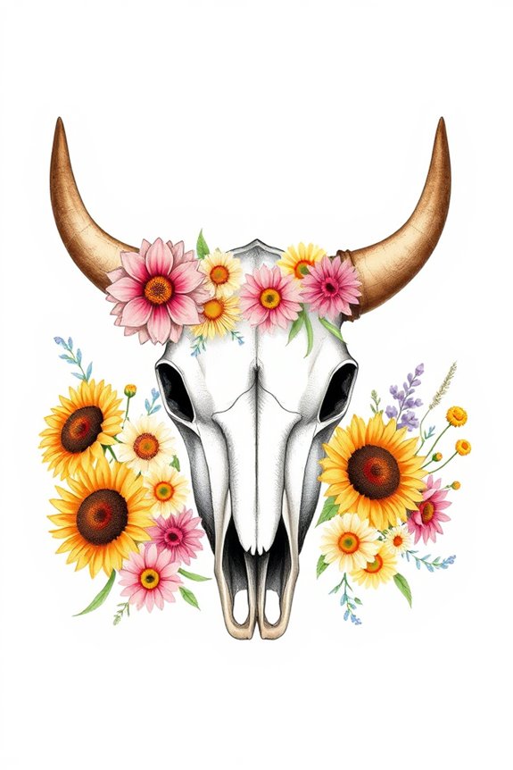12 Stunning Cow Skull Drawing Ideas to Inspire Your Art ...