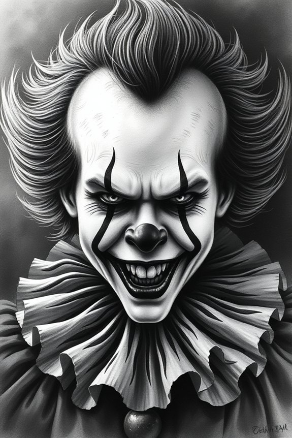 12 Creative Pennywise Drawing Ideas to Inspire Your Art ...