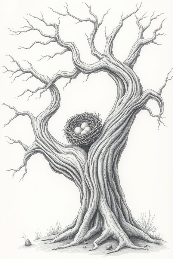 12 Stunning Dead Tree Drawing Ideas to Inspire Your Art ...