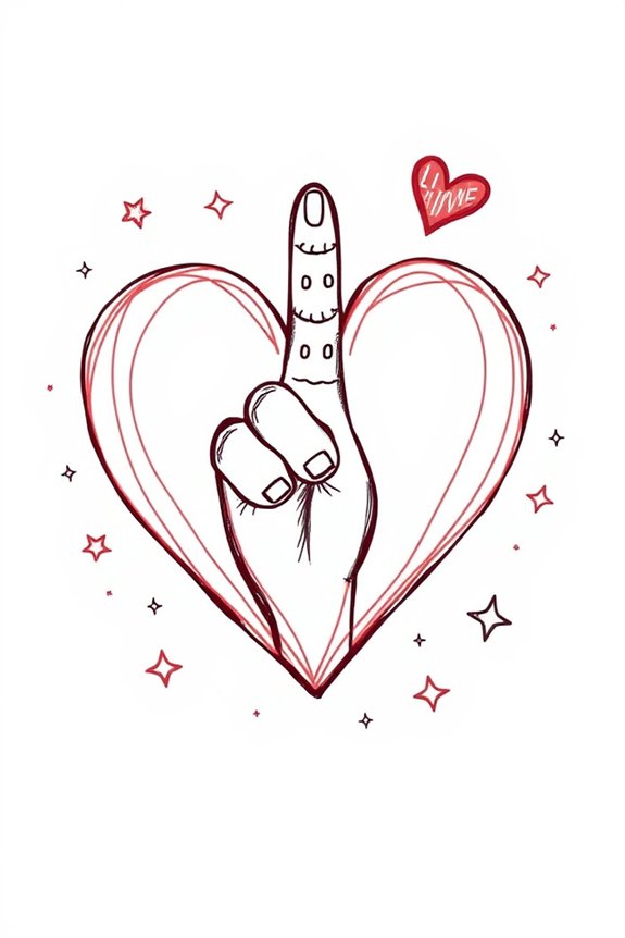 Creative Middle Finger Drawing Ideas: 12 Unique Designs ...