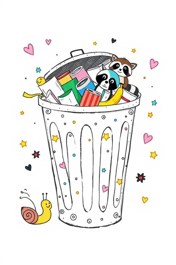 12 Creative Trash Can Drawing Ideas to Inspire You - jerwoodvisualarts.org