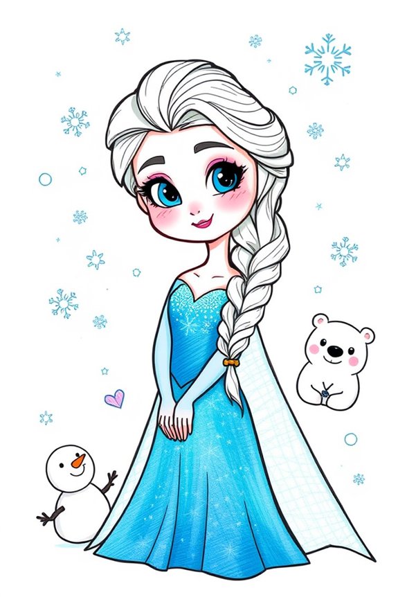 Inspiring Elsa Drawing Ideas: 12 Creative Image Examples ...