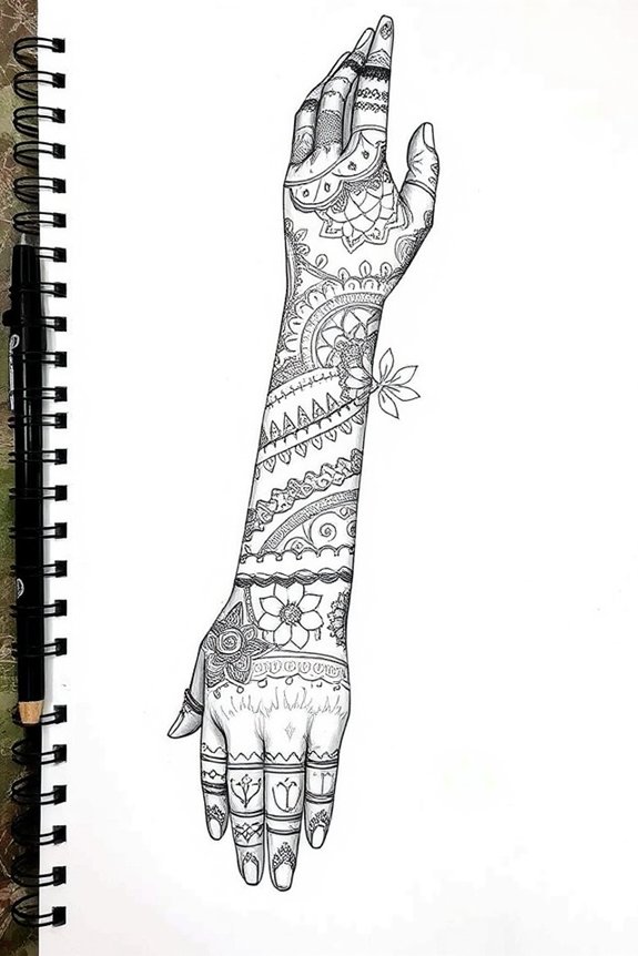 12 Unique Arm Drawing Ideas to Inspire Your Creativity ...