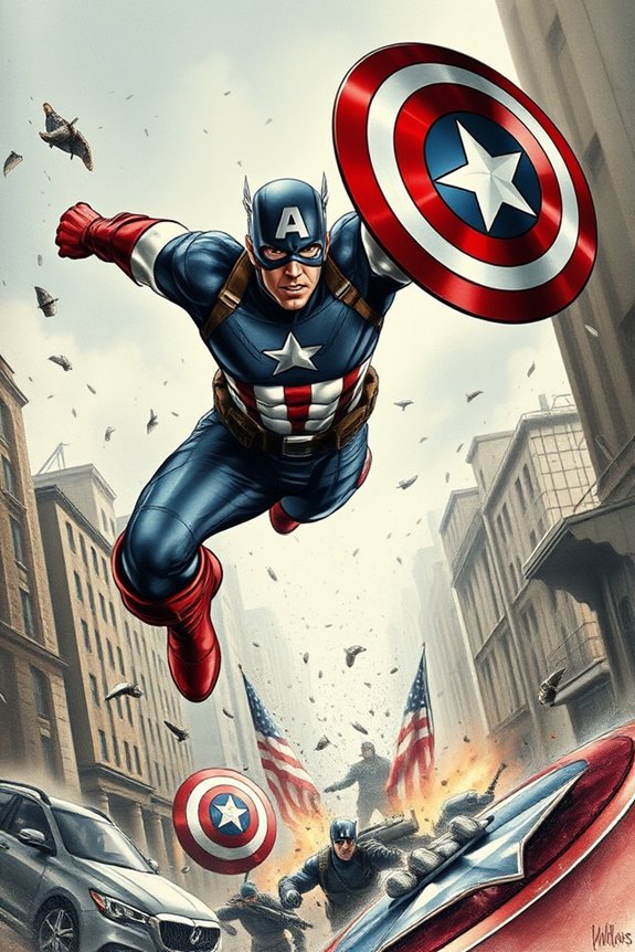 12 Inspiring Captain America Drawing Ideas to Unleash Your Art ...