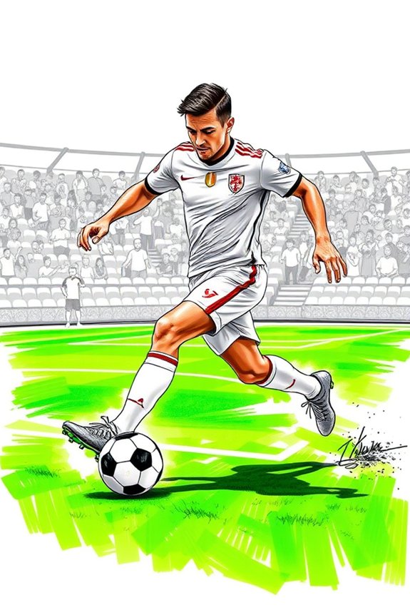 Creative Football Player Drawing Ideas: 12 Stunning Images ...