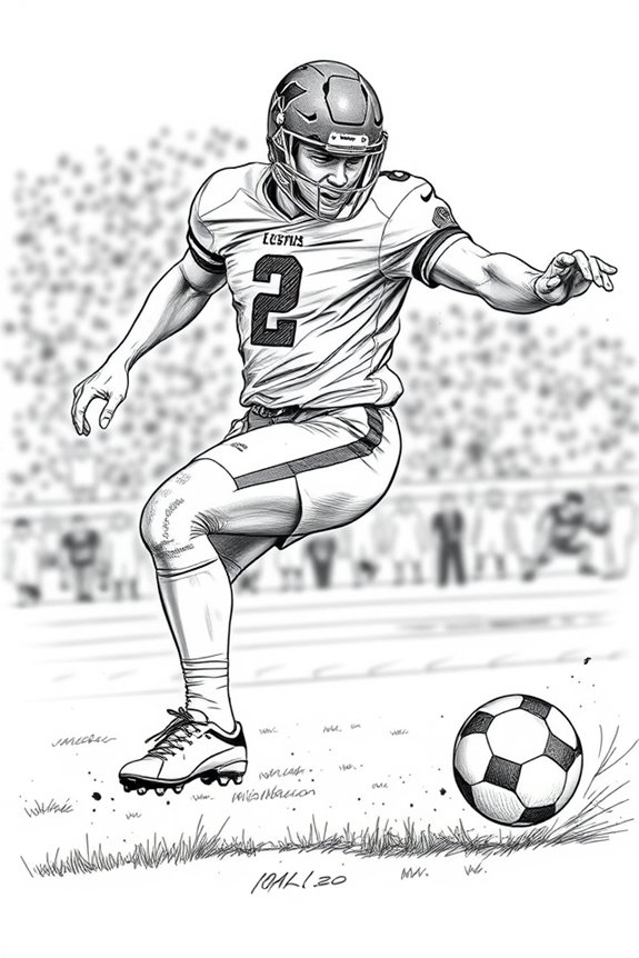 Creative Football Player Drawing Ideas: 12 Stunning Images ...