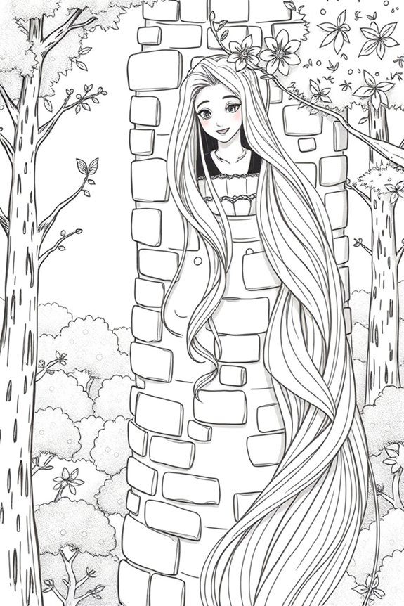 12 Creative Rapunzel Drawing Ideas to Inspire Your Art ...