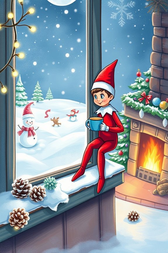 12 Fun Elf on the Shelf Drawing Ideas to Inspire You ...