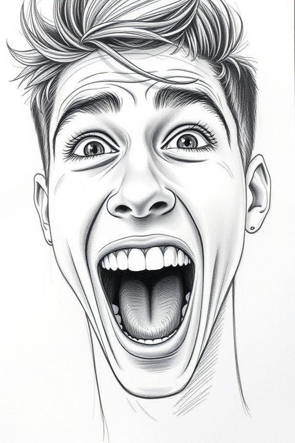 12 Creative Open Mouth Drawing Ideas to Inspire You - jerwoodvisualarts.org