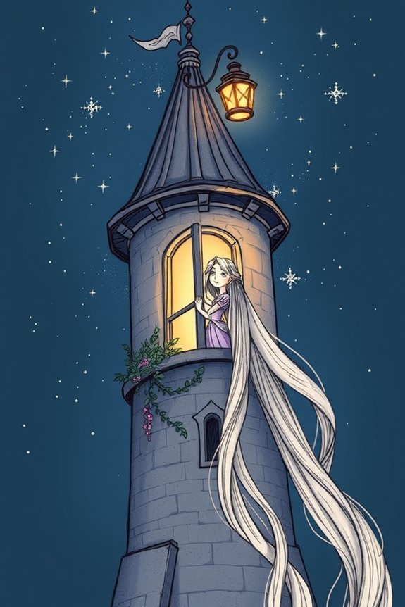 12 Creative Rapunzel Drawing Ideas to Inspire Your Art ...