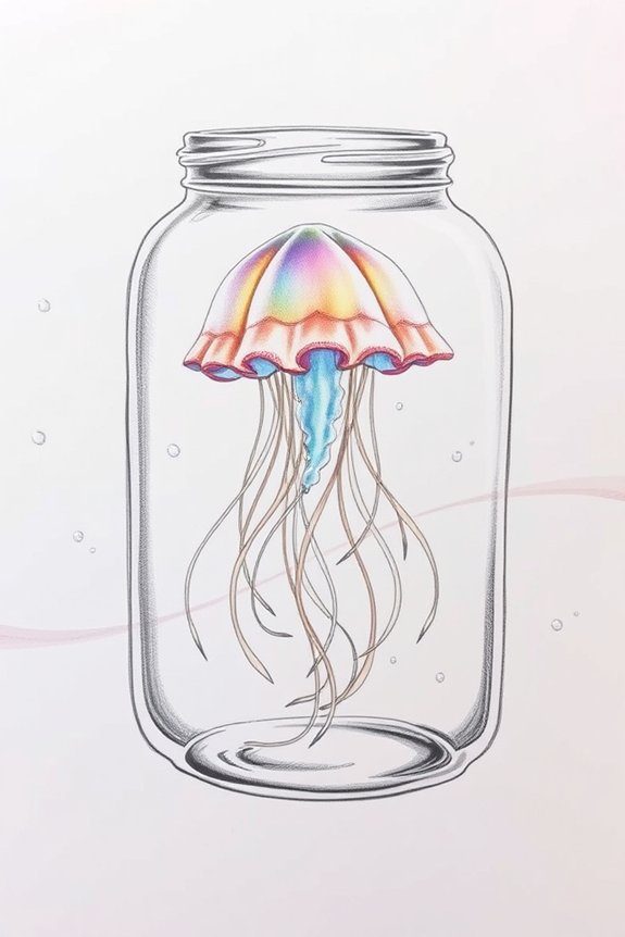 12 Stunning Jelly Fish Drawing Ideas to Inspire You - jerwoodvisualarts.org