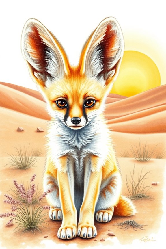 12 Creative Fennec Fox Drawing Ideas to Inspire You - jerwoodvisualarts.org