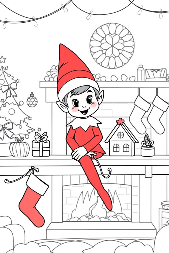 12 Fun Elf on the Shelf Drawing Ideas to Inspire You ...
