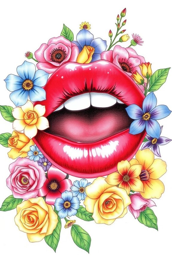 12 Creative Lip Drawing Ideas to Inspire Your Art - jerwoodvisualarts.org