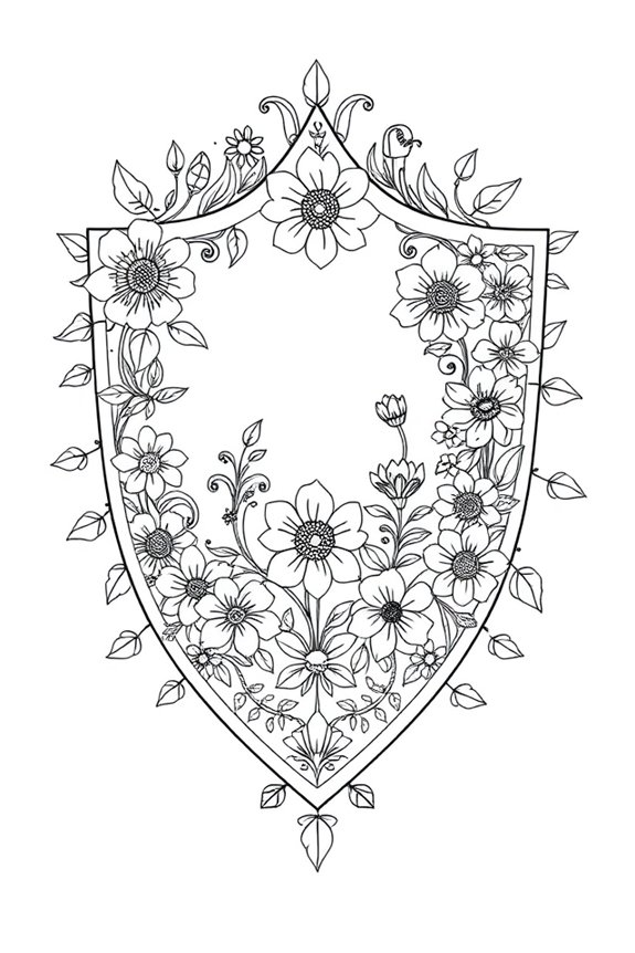 12 Creative Shield Drawing Ideas to Inspire Your Art ...