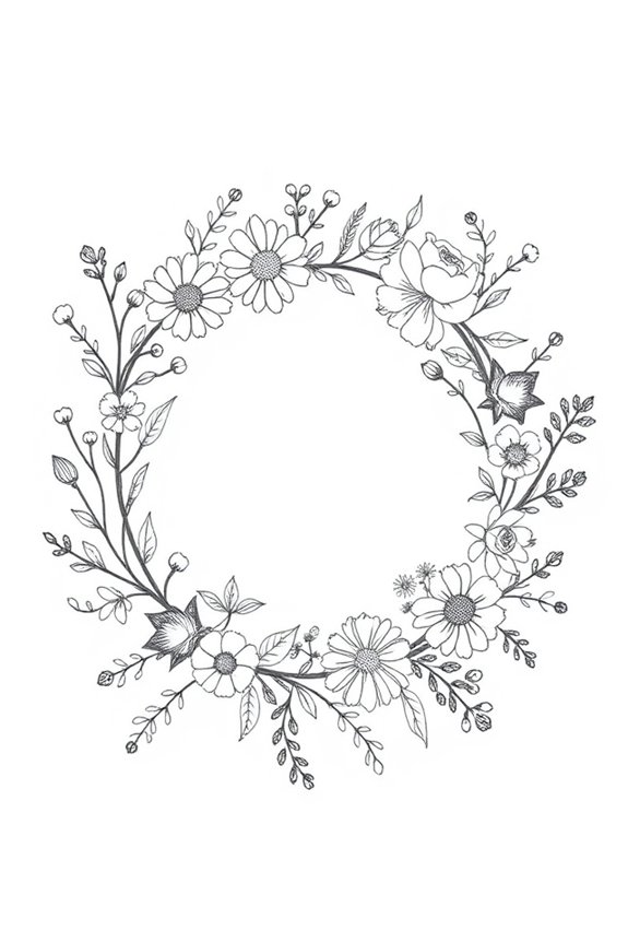 12 Stunning Wreath Drawing Ideas to Inspire Your Creativity ...