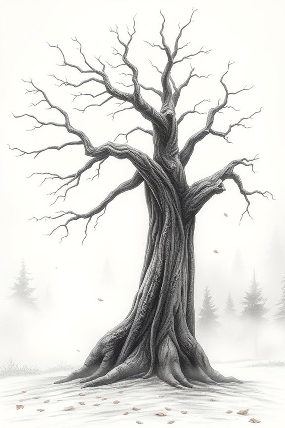 12 Stunning Dead Tree Drawing Ideas to Inspire Your Art ...