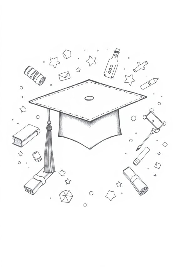12 Creative Graduation Hat Drawing Ideas to Inspire You ...