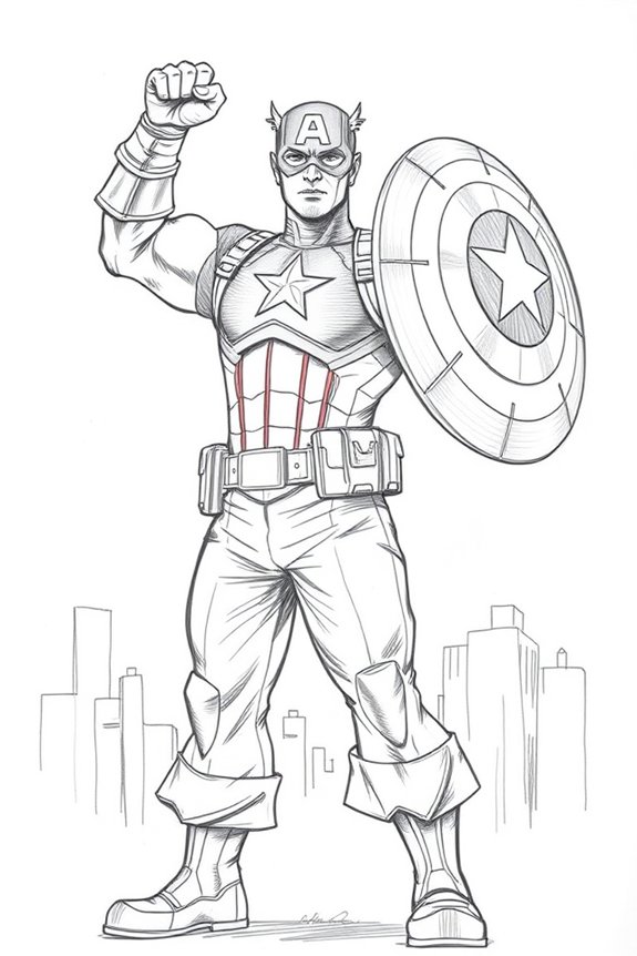 12 Inspiring Captain America Drawing Ideas to Unleash Your Art ...