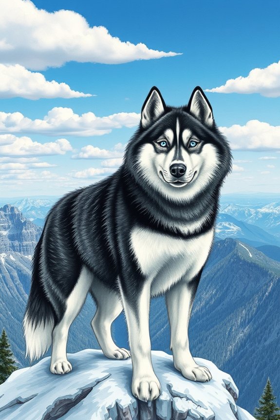 12 Inspiring Husky Drawing Ideas to Spark Your Creativity ...