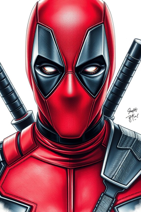 12 Creative Deadpool Drawing Ideas to Inspire Your Next Art - jerwoodvisualarts.org