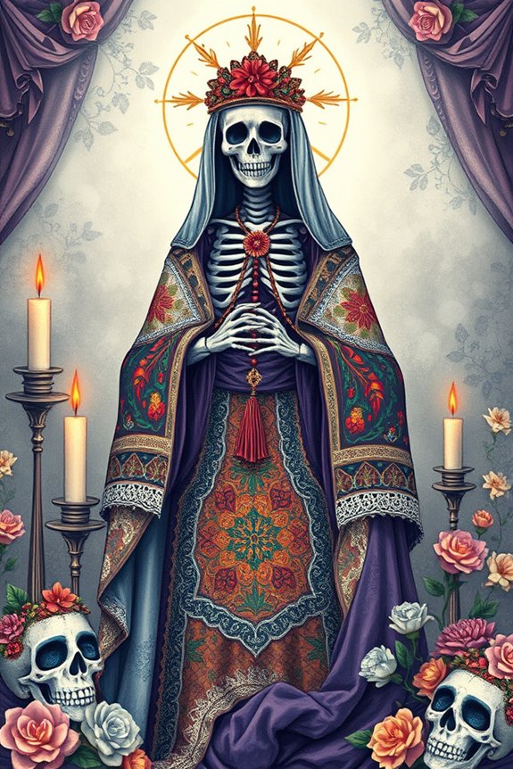 12 Stunning Santa Muerte Drawing Ideas for Your Art Inspiration ...