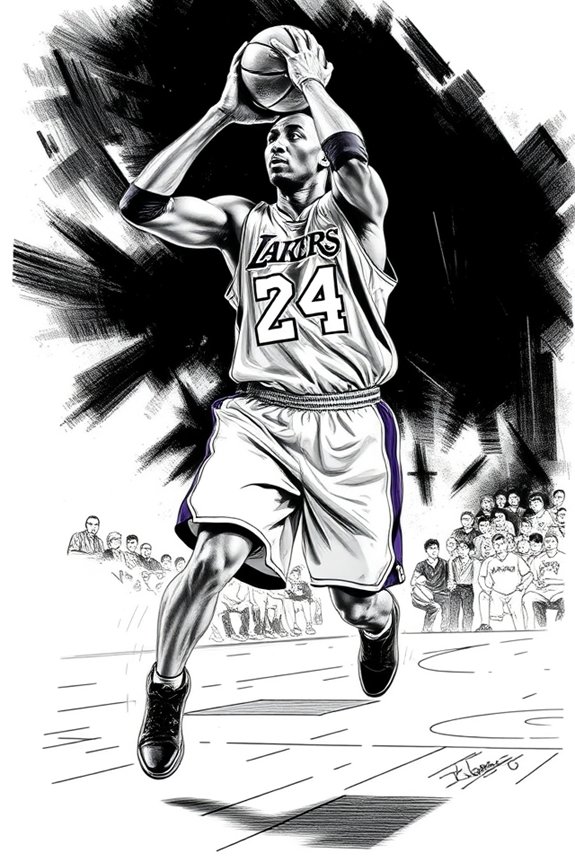 12 Inspiring Kobe Bryant Drawing Ideas to Ignite Your Creativity ...