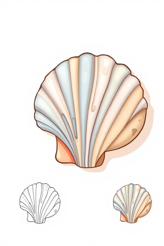 12 Creative Sea Shell Drawing Ideas to Inspire Your Art ...