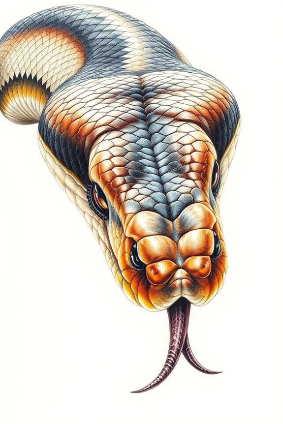12 Stunning Snake Head Drawing Ideas to Inspire You - jerwoodvisualarts.org