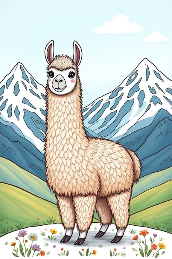 12 Creative Llama Drawing Ideas to Inspire Your Art - jerwoodvisualarts.org