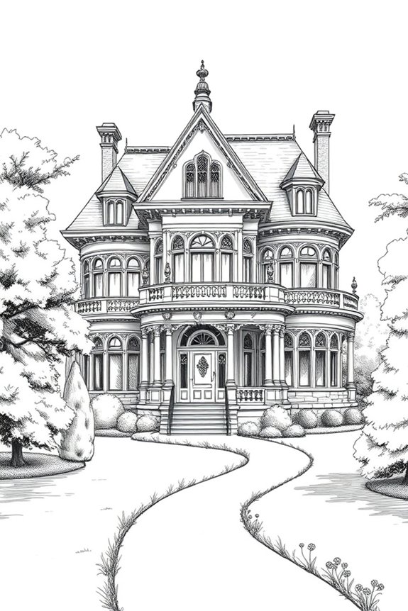 12 Inspiring Mansion Drawing Ideas to Spark Your Creativity ...