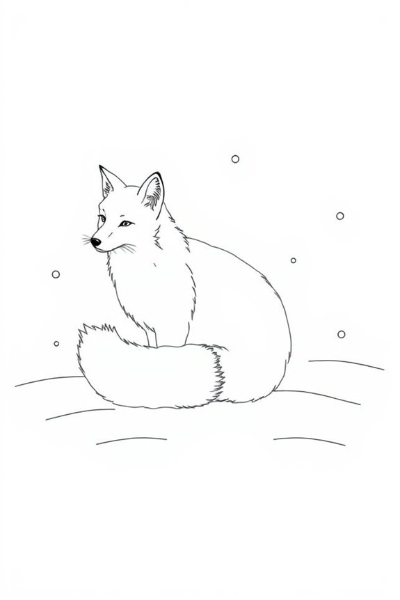 Inspire Your Art: 12 Arctic Fox Drawing Ideas to Try ...