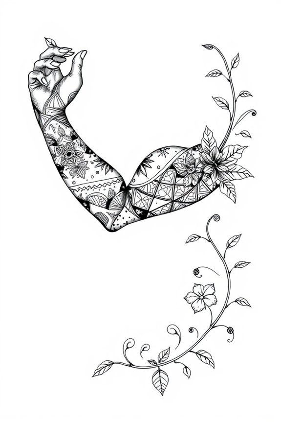 12 Unique Arm Drawing Ideas to Inspire Your Creativity ...