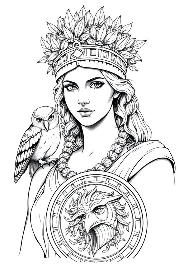 12 Inspiring Athena Drawing Ideas to Spark Your Creativity ...