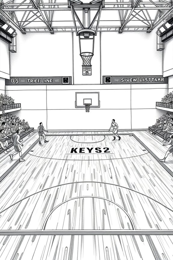 12 Inspiring Basketball Court Drawing Ideas You’ll Love ...