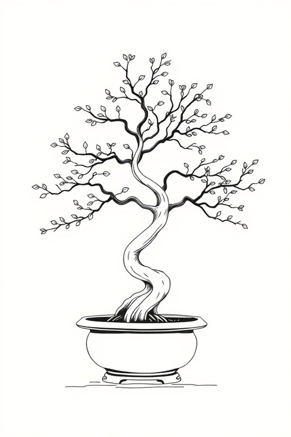 12 Stunning Bonsai Tree Drawing Ideas for Inspiration ...